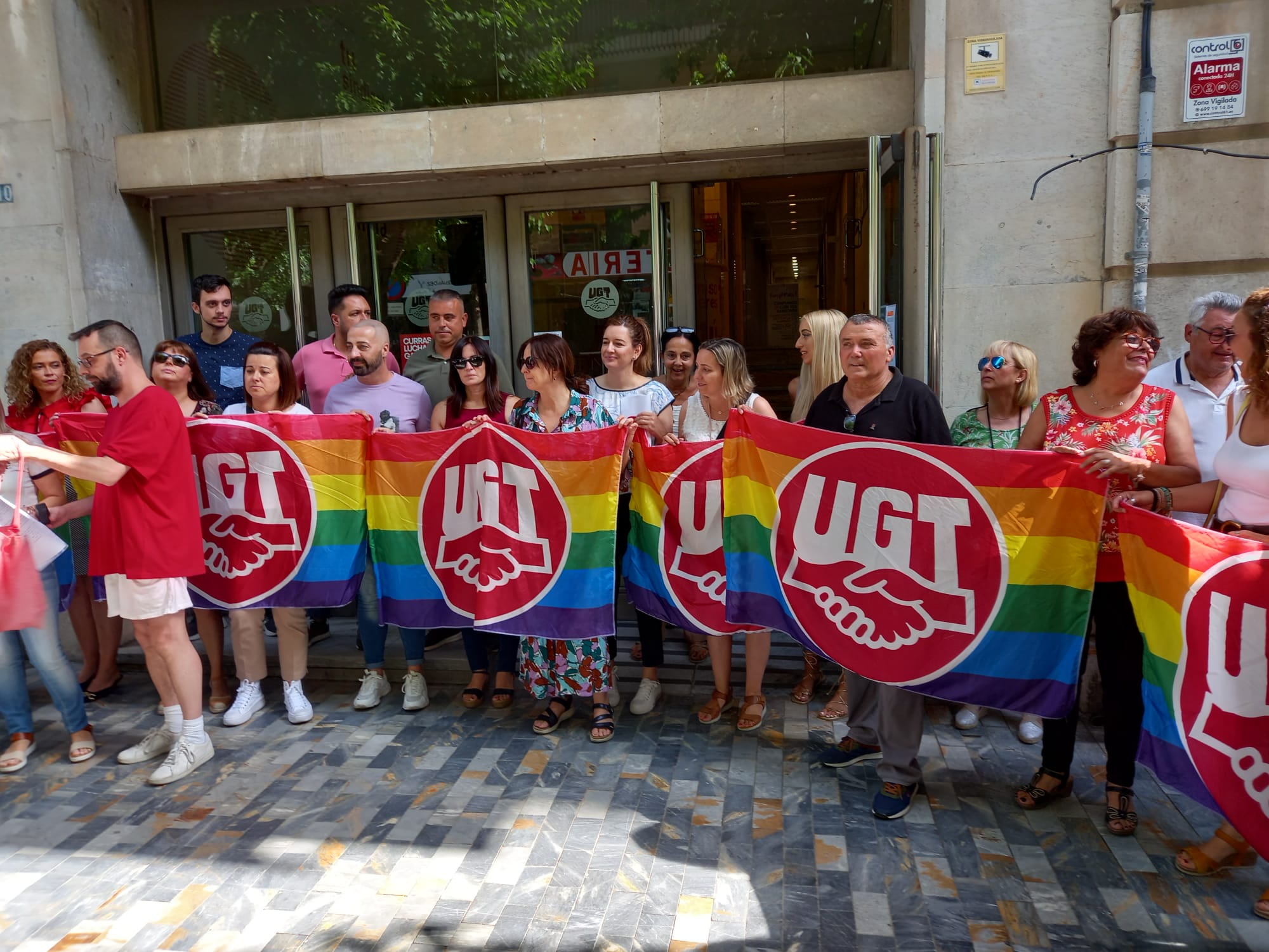 Acto de lectura del manifiesto LGTBI de UGT Reg.Murcia - 20-06-2023 ...